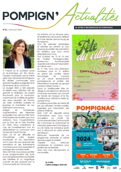 Mairie de Pompignac - site officiel - Mairie de Pompignac